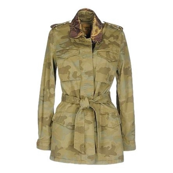 Fay | Jackets & Coats | Nwt Fay Womens Lightweight Olive Camouflage ...